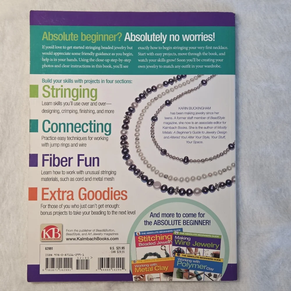 Office | The Absolute Beginners Guide To Stringing Beaded Jewelry By ...